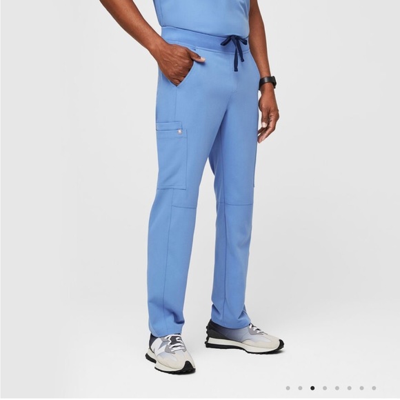 Figs | Pants | Figs Axim Mens Cargo Pants S Ceil Blue | Poshmark